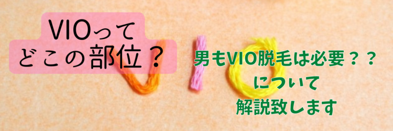 【VIO脱毛】VIOってどこの部位？男もVIO脱毛は必要？？について解説 - 男の悩み改善ブログ